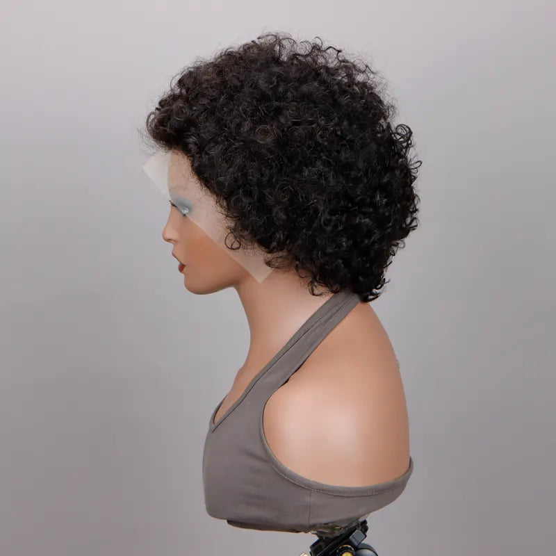 Soul Lady Boom Curly Bob Wig 13x4 HD Lace Wig 6 Inch – SOUL LADY